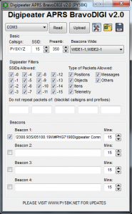 Digipeater e KISS TNC APRS BravoDIGI – BITBARU